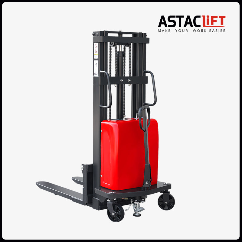 Semi Electric Stackers – Astaclift